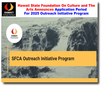 Hawaii State Foundation On Culture and The Arts -State Arts Agency ...